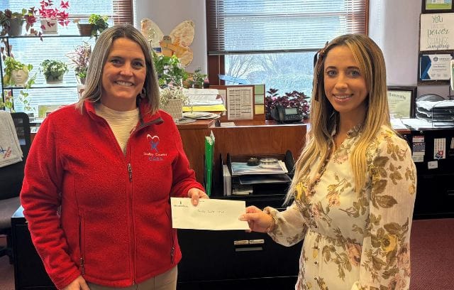 Minster Bank Employees Donate to Shelby County CASA | Minster Bank